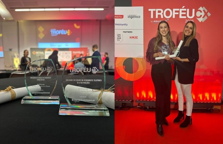 Goldenergy conquista 2 prémios no Troféu CX 2025
